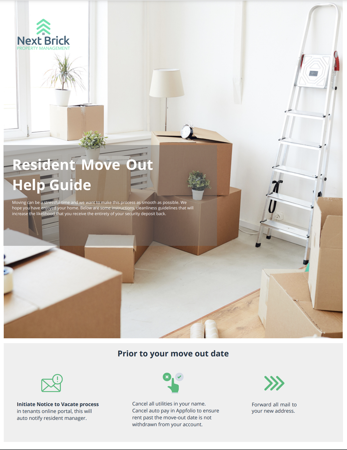 Move-out Guide – Next Brick Property Management
